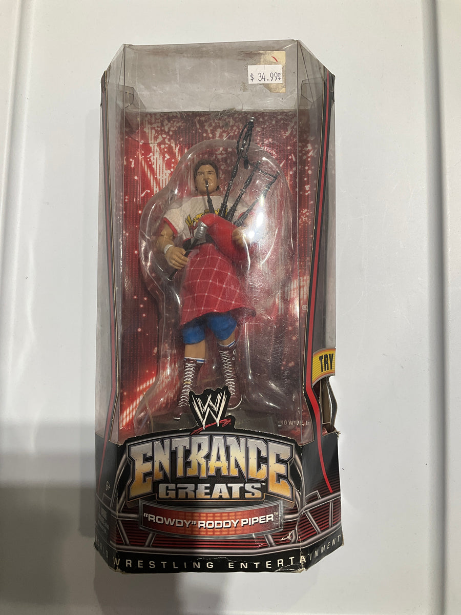 MATTEL WWF Entrance Greats “Rowdy” Roddy Piper – True Believers Gaming and Collectibles