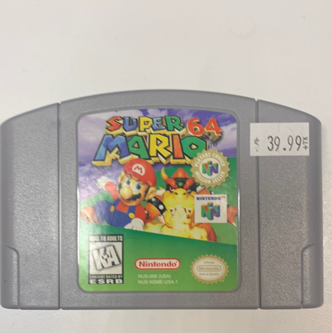 Nintendo 64 Super Mario 64 – True Believers Gaming and Collectibles