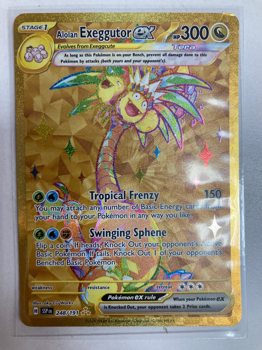 Pokemon TCG Alolan Exeggutor Ex 248/191 Surging Sparks Secret Rare NM – True Believers Gaming ...