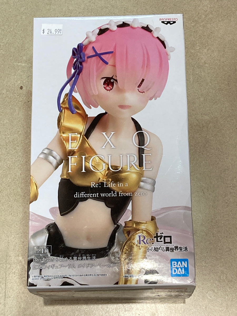 Banpresto EXQ Figure Re: Zero Lamb Maid Armor Ram – True Believers Gaming and Collectibles