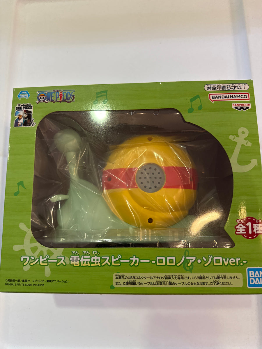 Bandai Namco One Piece DenDen Mushi Speaker Roronoa Zoro Ver. – True Believers Gaming and ...
