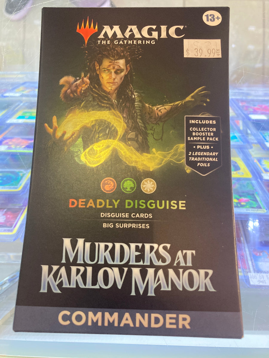 (Deadly Disguise) MTG TCG Murders at Karlov Manor Commander Deck – True ...