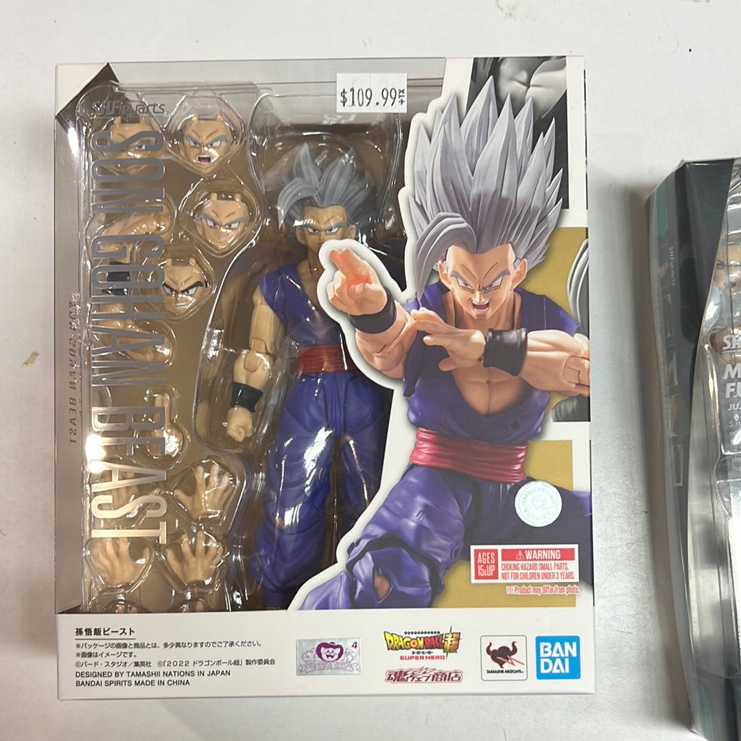 Bandai S.H. Figuarts Dragon Ball Z, Son Gohan Beast – True Believers ...
