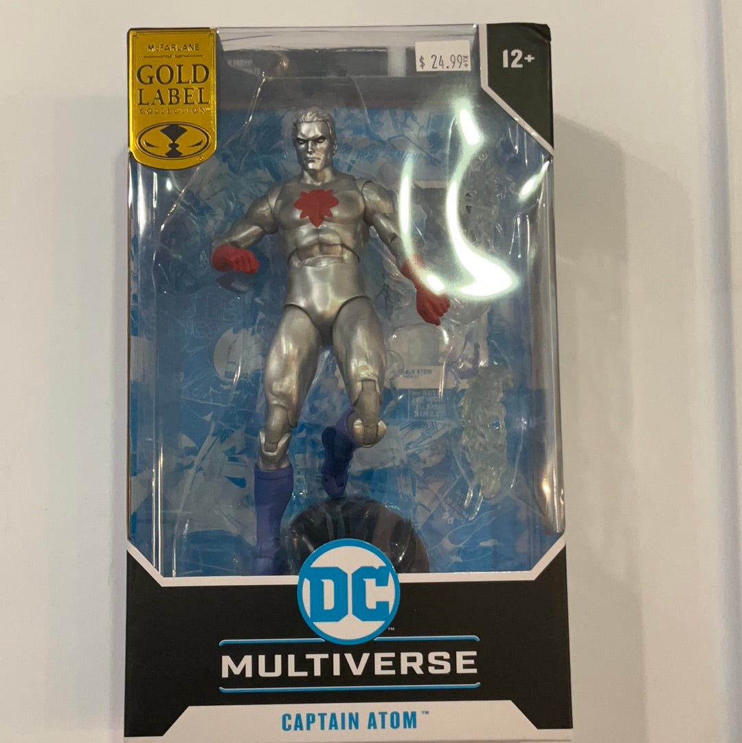 McFarlane Gold Label Collection DC Multiverse Captain Atom Figure ...