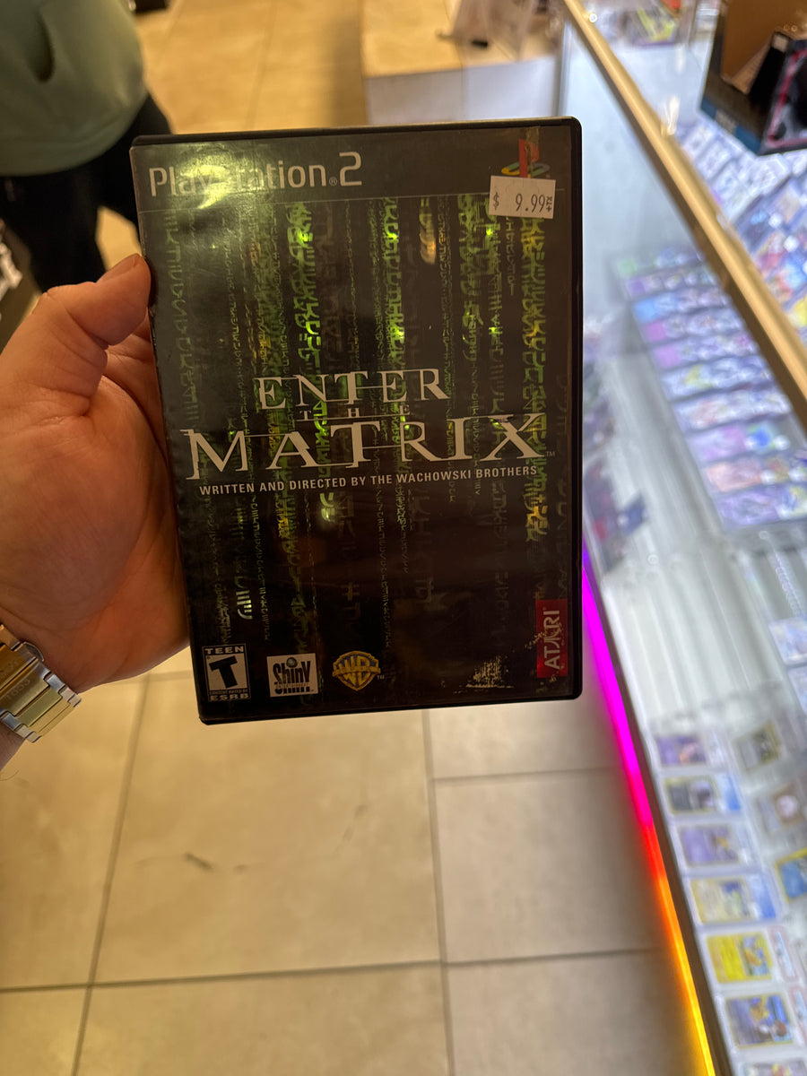 PS2 Enter The Matrix – True Believers Gaming and Collectibles