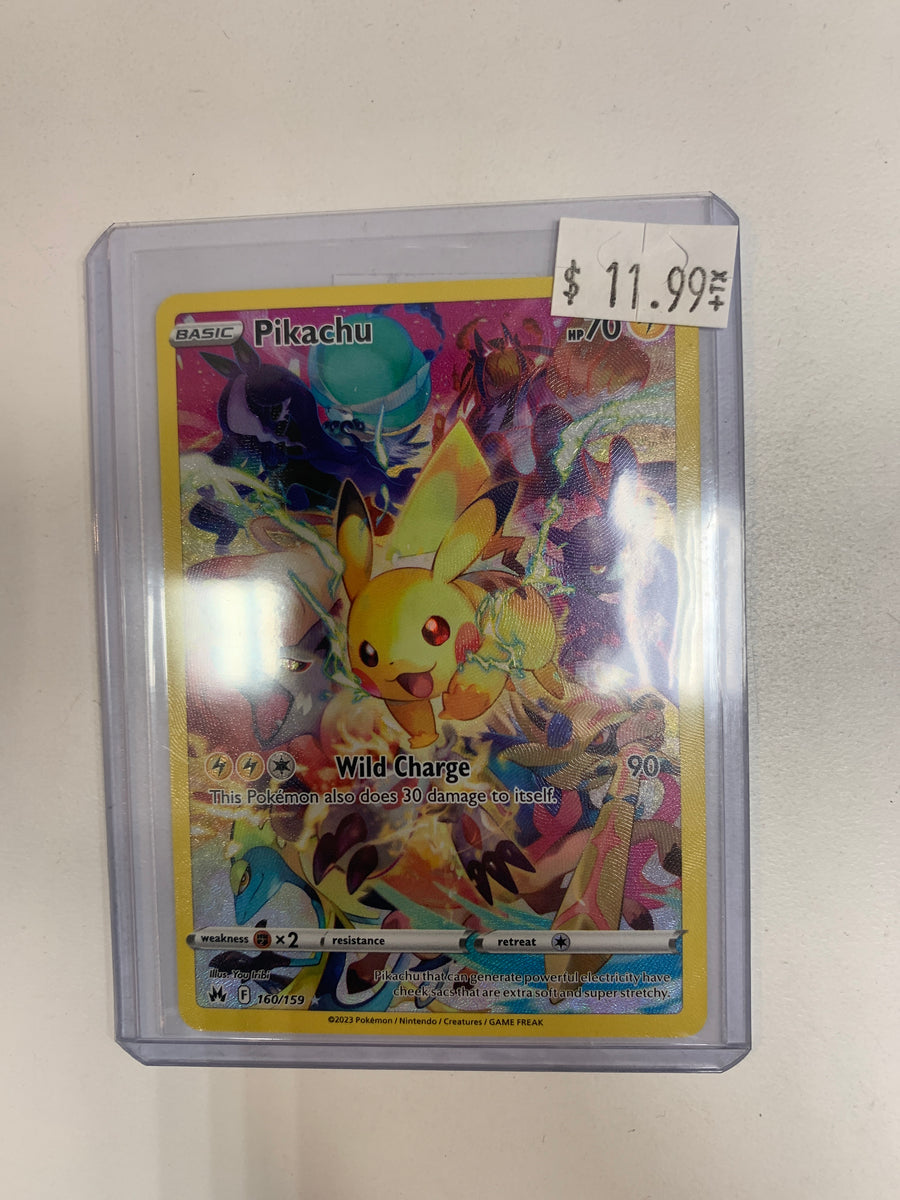 TCG Pokémon Pikachu (Secret) 160-159 – True Believers Gaming and ...