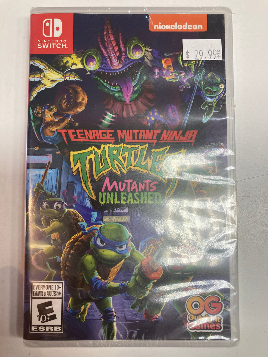 Nintendo Switch TMNT Mutant Unleashed Game – True Believers Gaming and ...