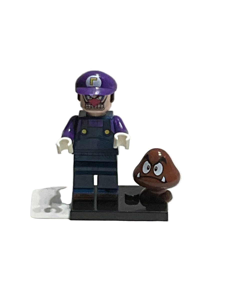 Waluigi mini brick figure – True Believers Gaming and Collectibles