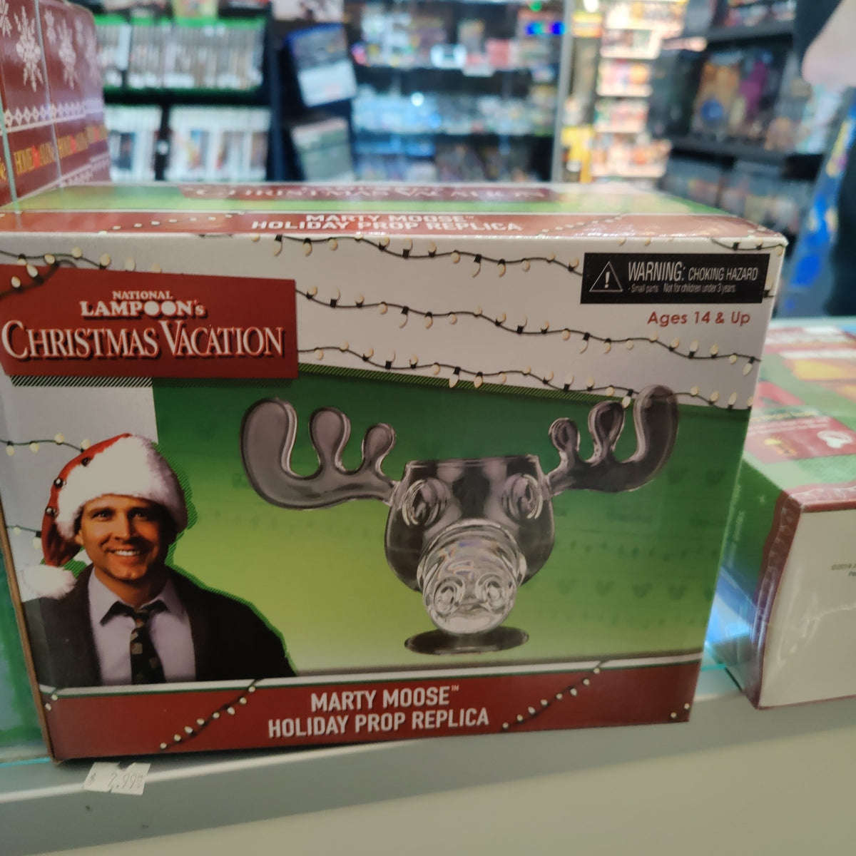 NECA National Lampoon's Christmas Vacation Marty Moose Holiday Prop Re ...