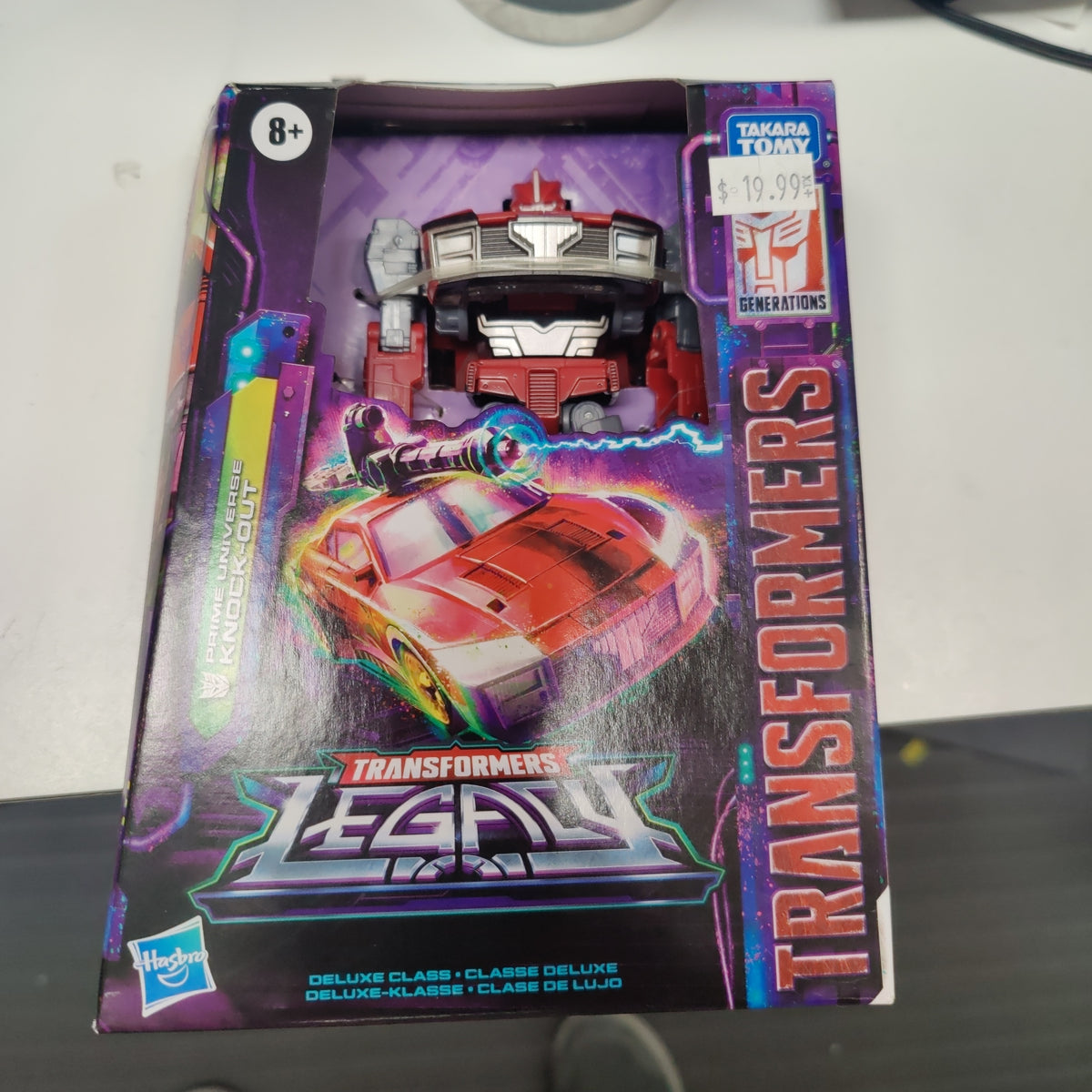 Transformers Legacy Deluxe Prime Universe Knock-Out – True Believers ...