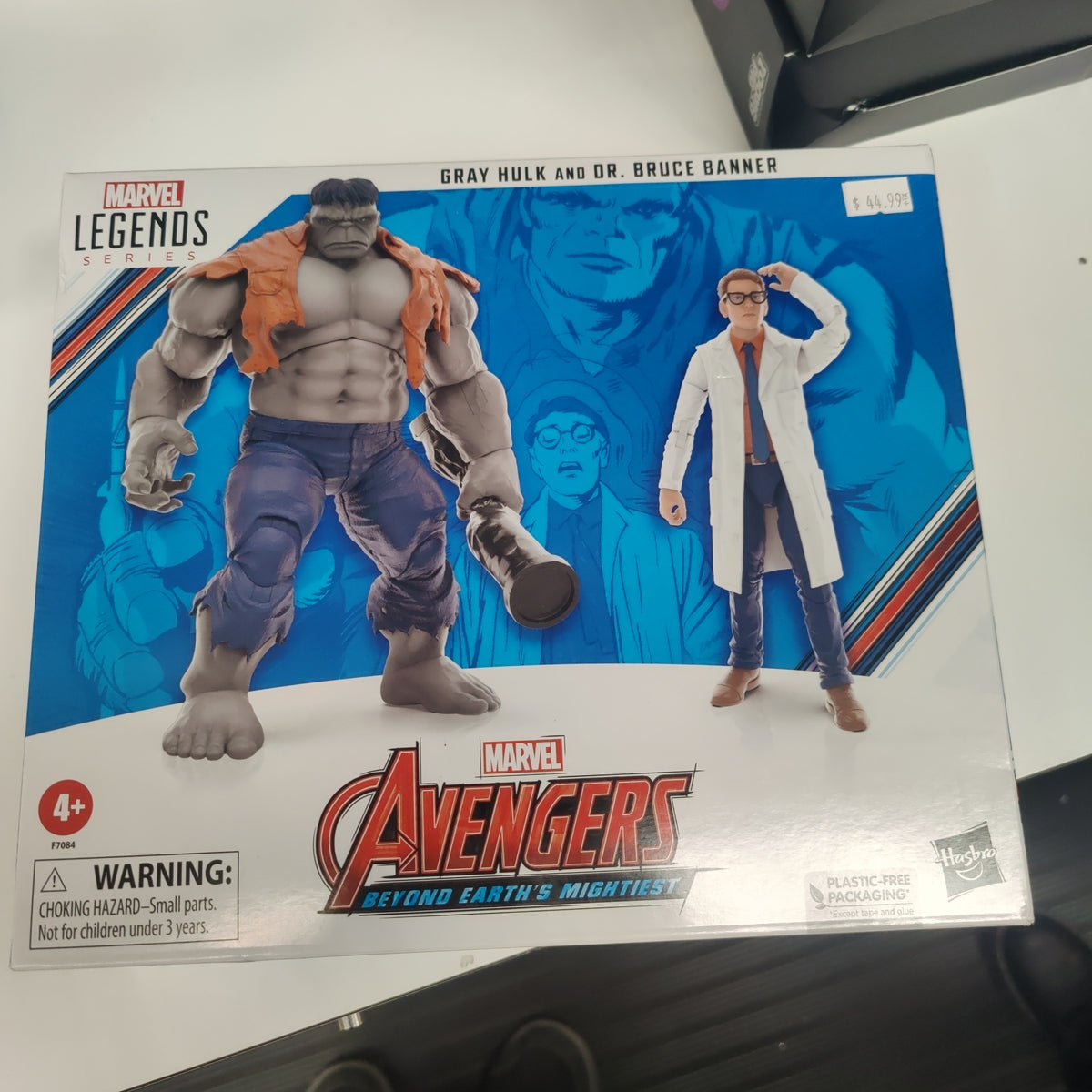 Marvel Legends Series Marvel Avengers Beyond Earth's Mightiest Gray Hu ...