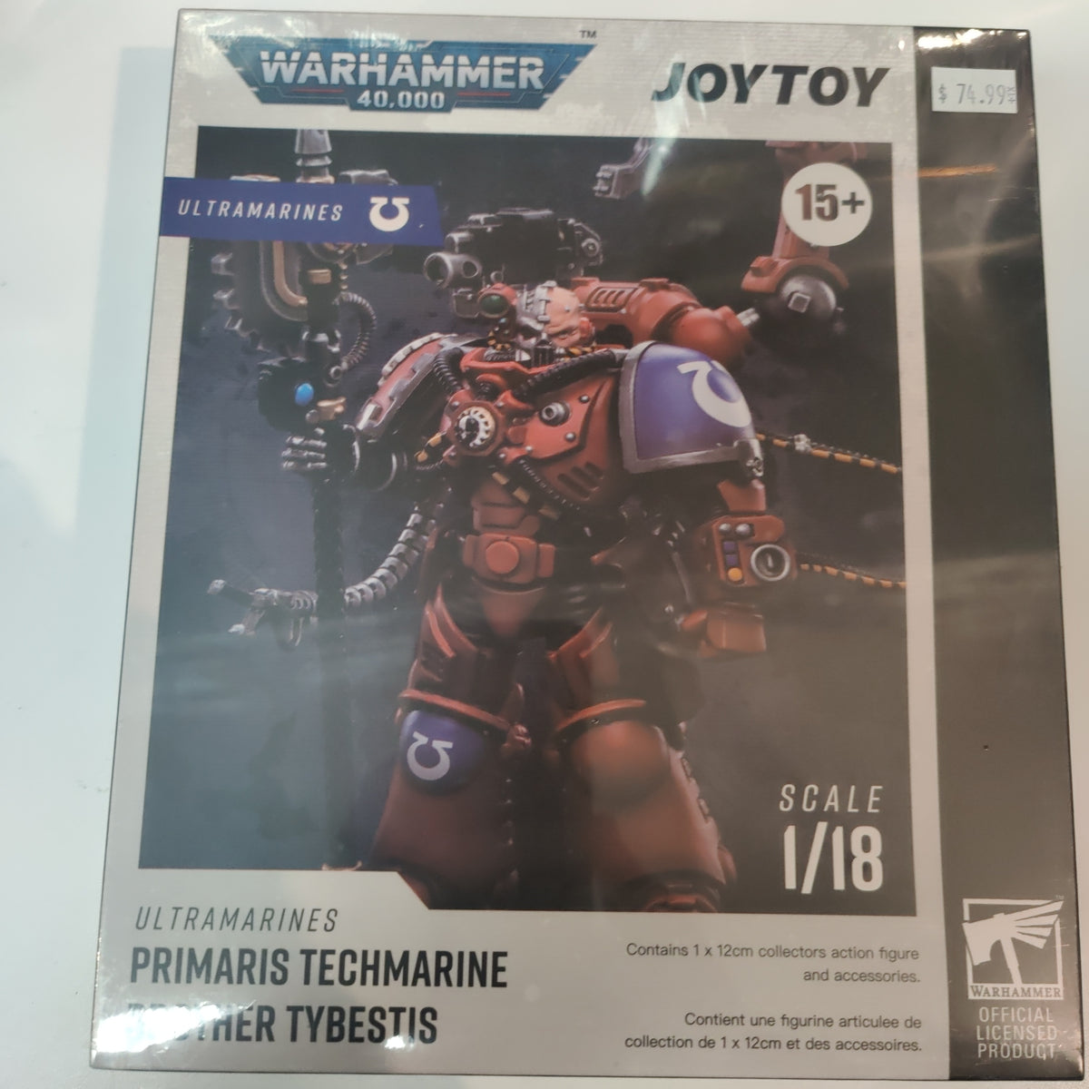 Joytoy Warhammer 40K Ultramarines Primaris Techmarine Brother Tybestis ...