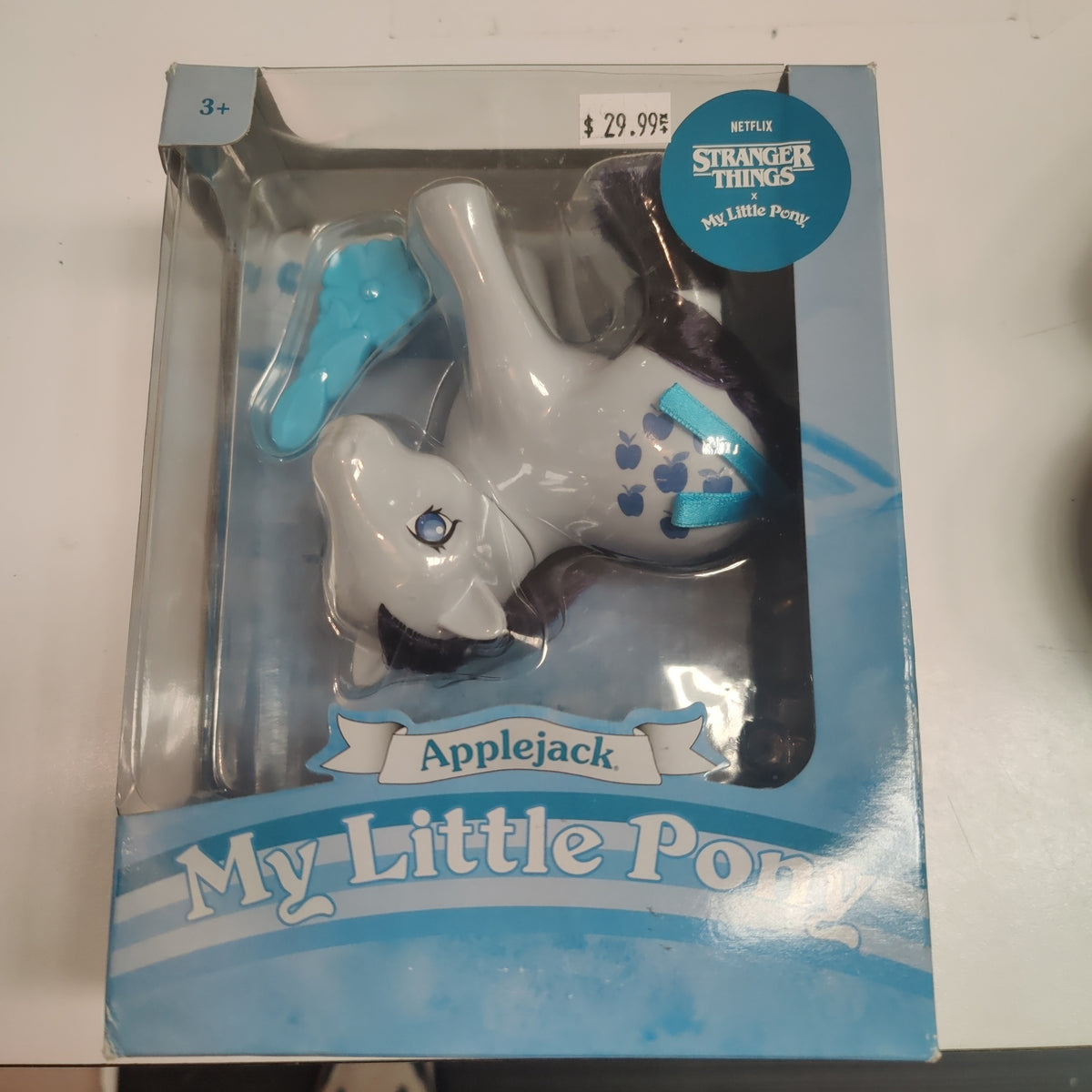 Hasbro Basic Fun My Little Pony X Stranger Things Upside Down Applejac ...