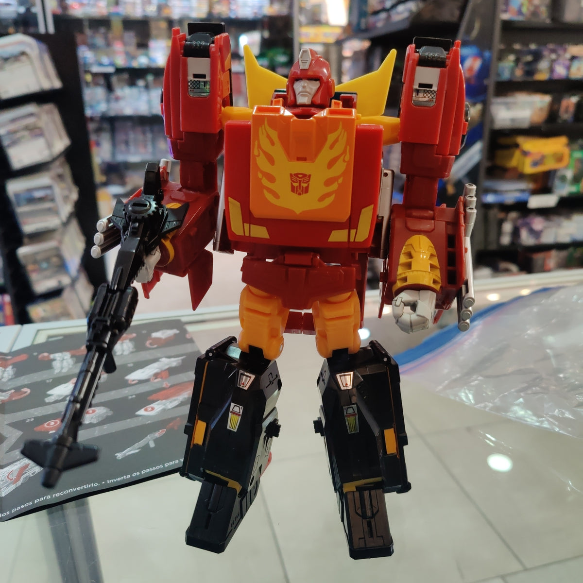 LOOSE Transformers Power of the Primes Leader Class Rodimus Prime / Ho ...