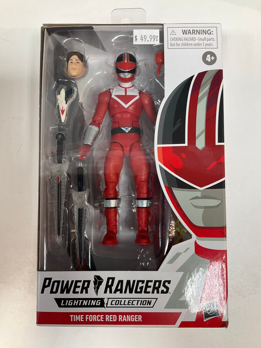 Hasbro Power Ranger Time Force Red Ranger Lightning Collection – True ...