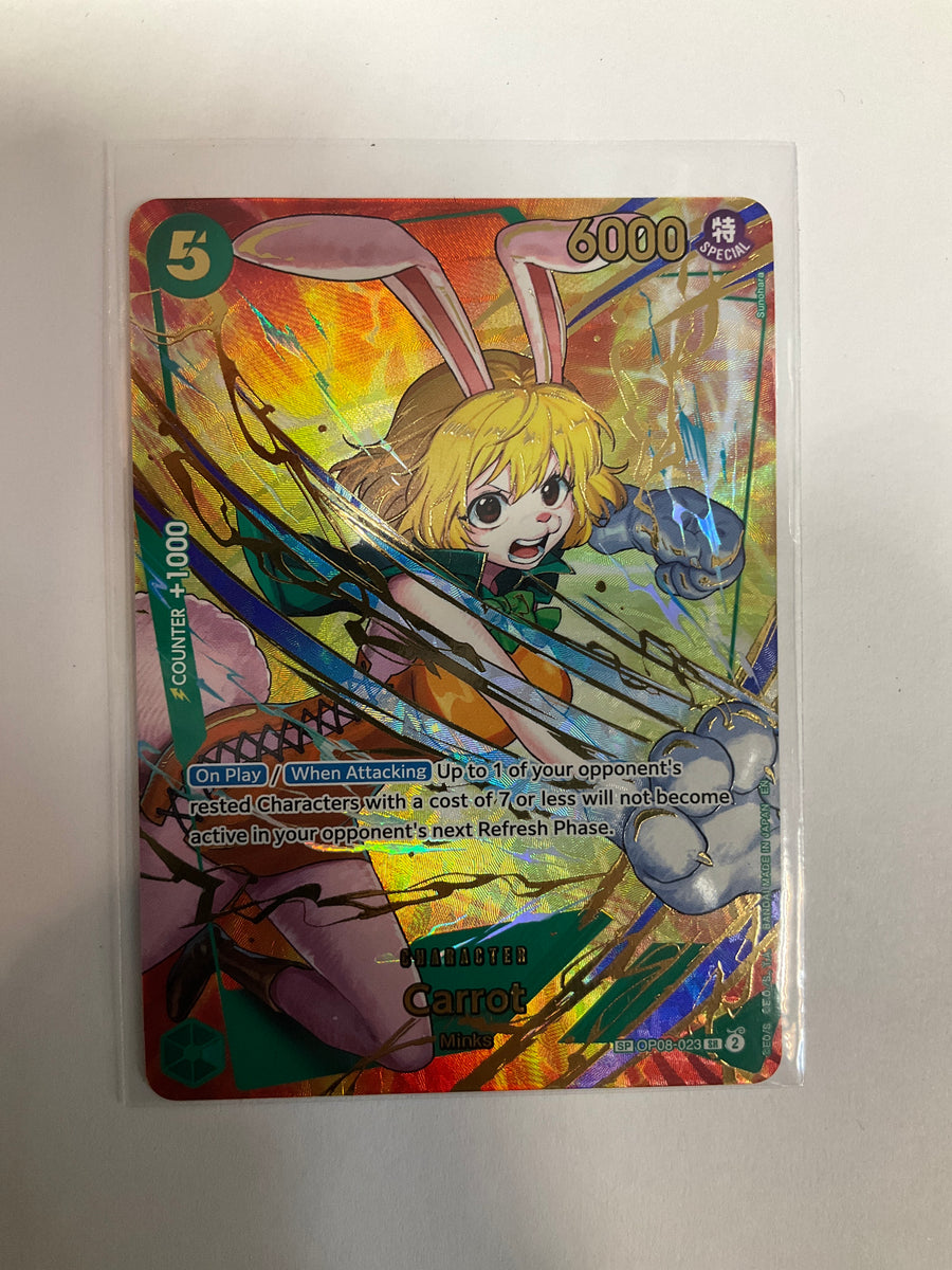 One Piece TCG Carrot OP08-023SR – True Believers Gaming and Collectibles