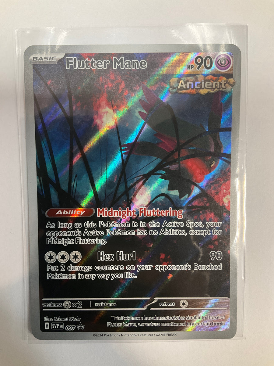 Pokémon TCG Flutter Mane 097 Scarlet & Violet Promo NM – True Believers ...
