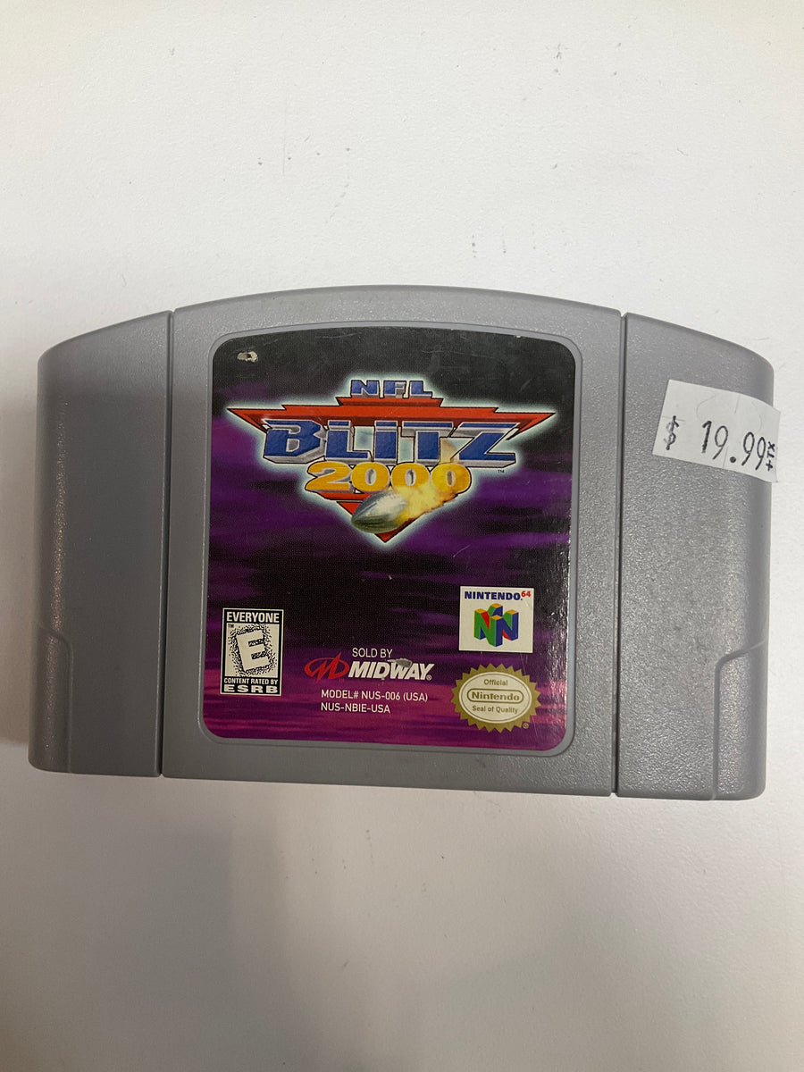 Nintendo 64 NFL Blitz 2000 – True Believers Gaming and Collectibles