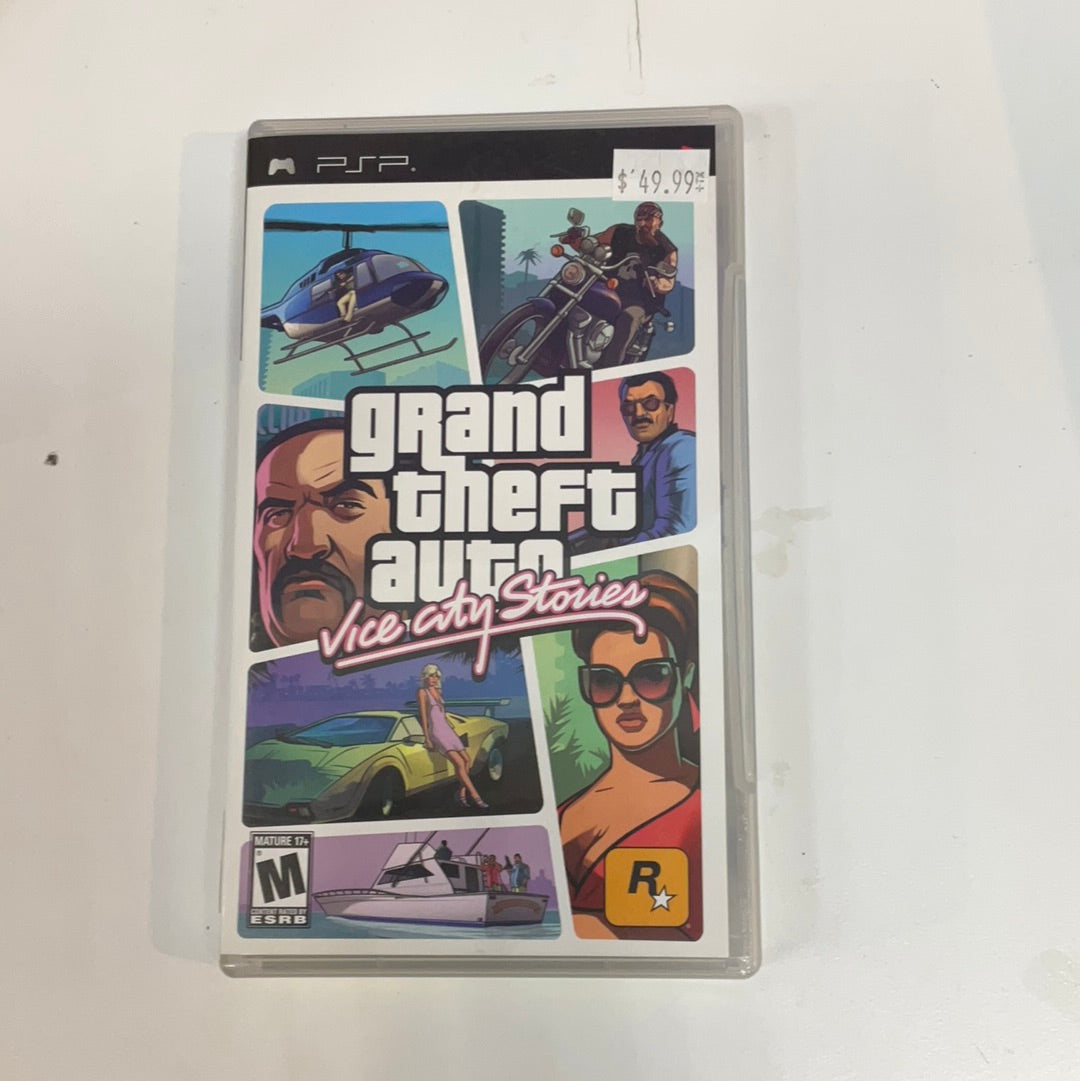 PSP Grand Theft Auto Vice City Stories – True Believers Gaming and ...