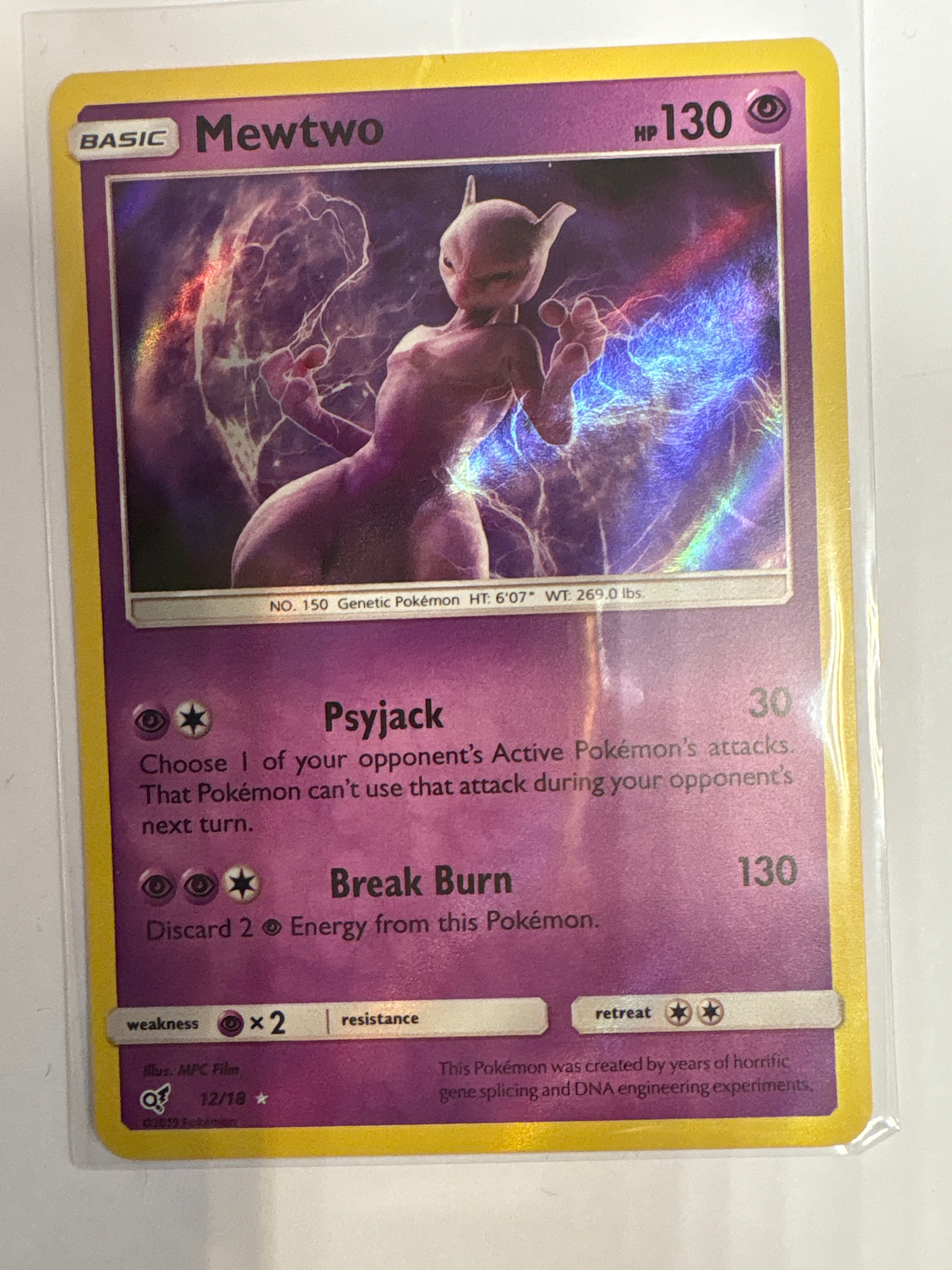 Pokémon TCG Mewtwo 12/18 Detective Pikachu NM – True Believers Gaming ...