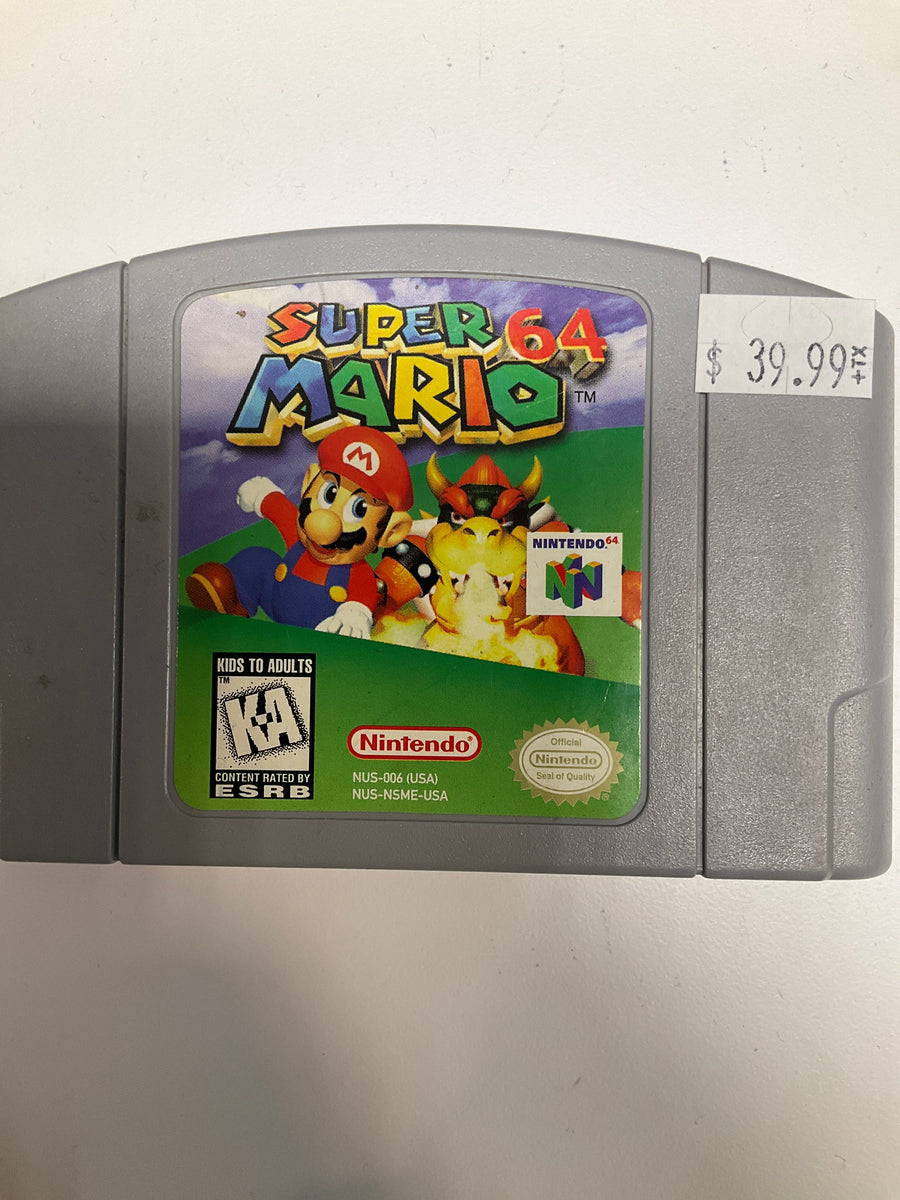 Nintendo 64 Super Mario 64 – True Believers Gaming and Collectibles