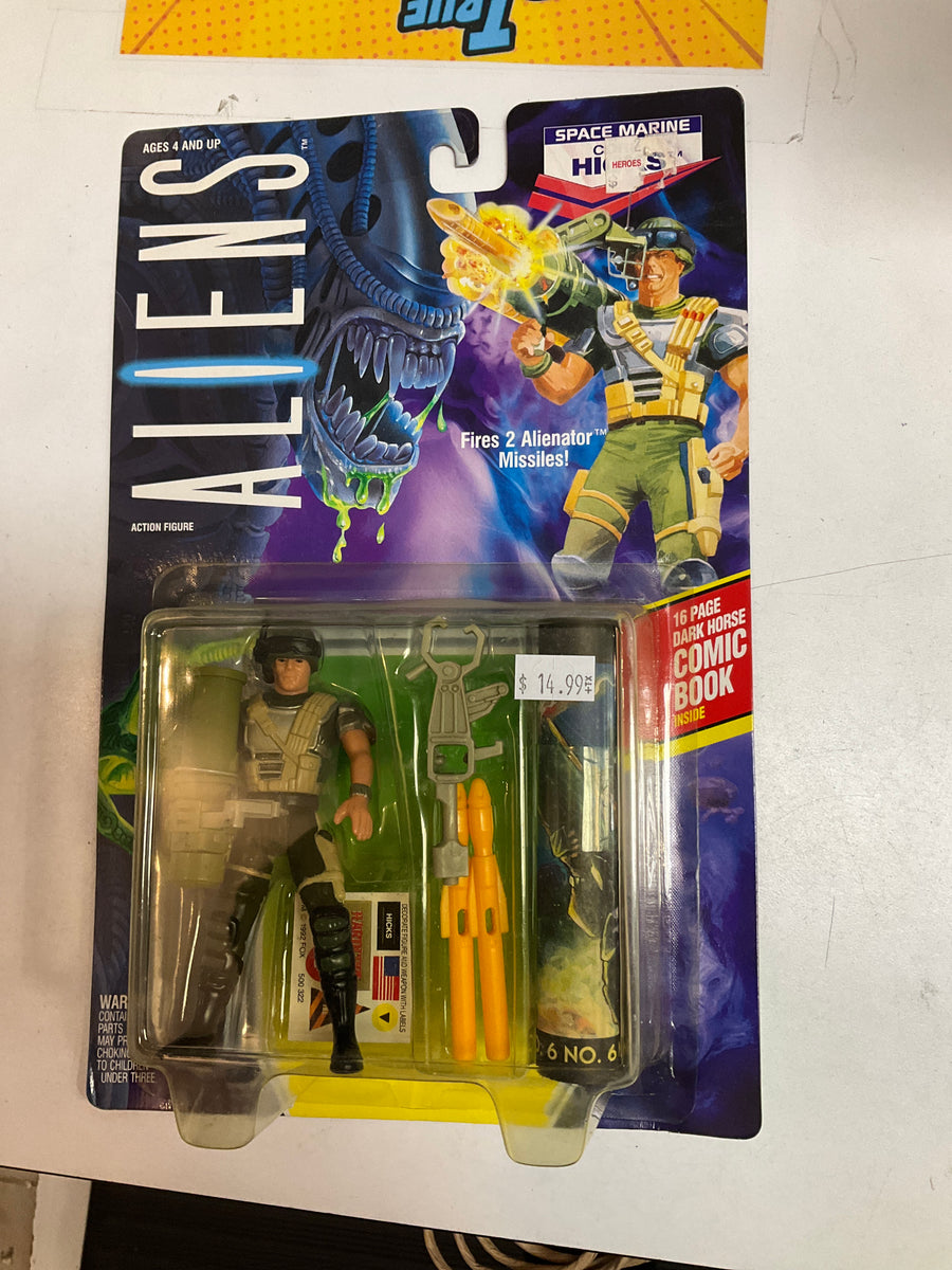 Kenner Aliens Space Marine Corp Hicks Action Figure – True Believers ...