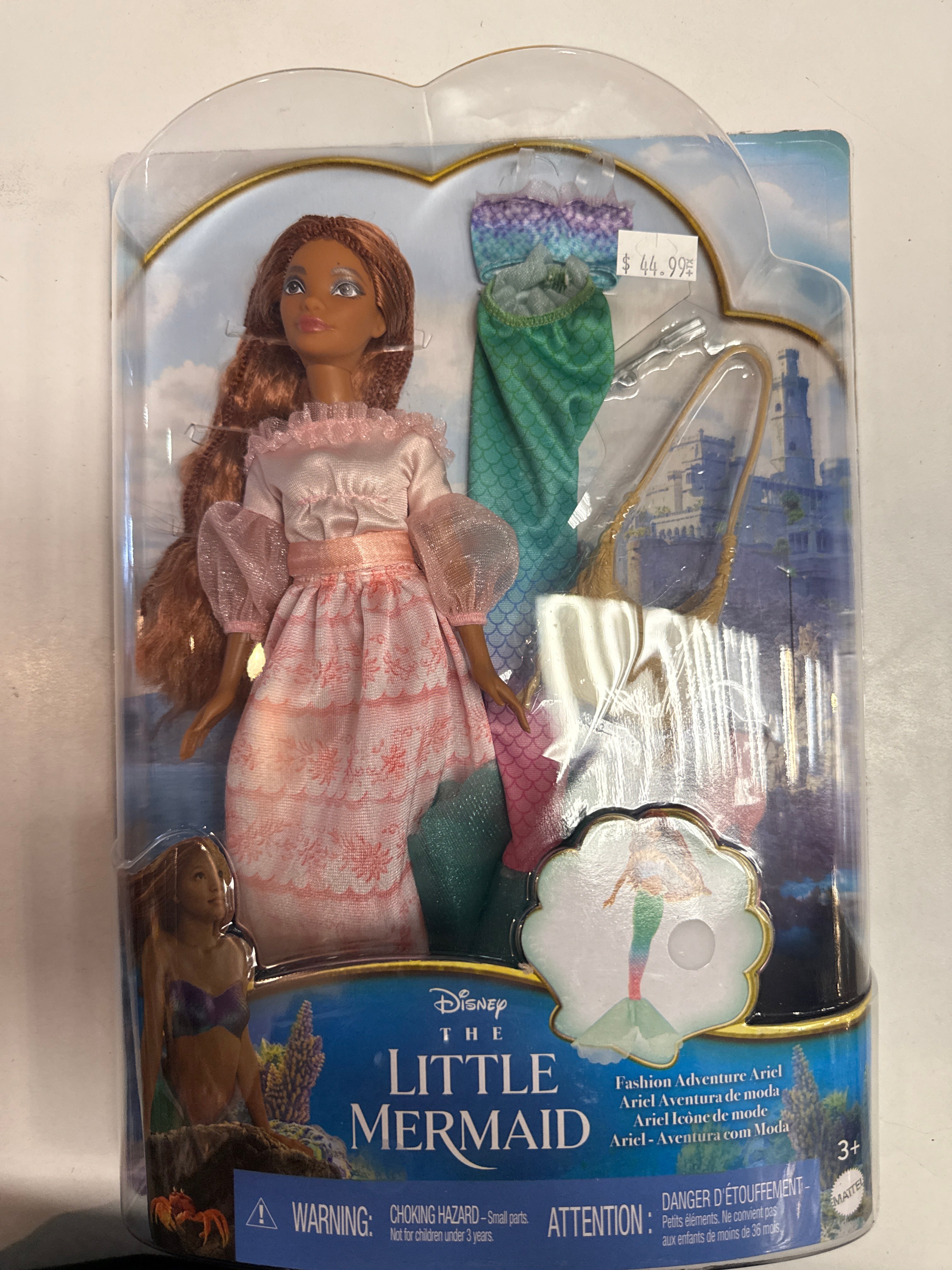 Mattel Disney The Little Mermaid Fashion Adventure Ariel – True ...