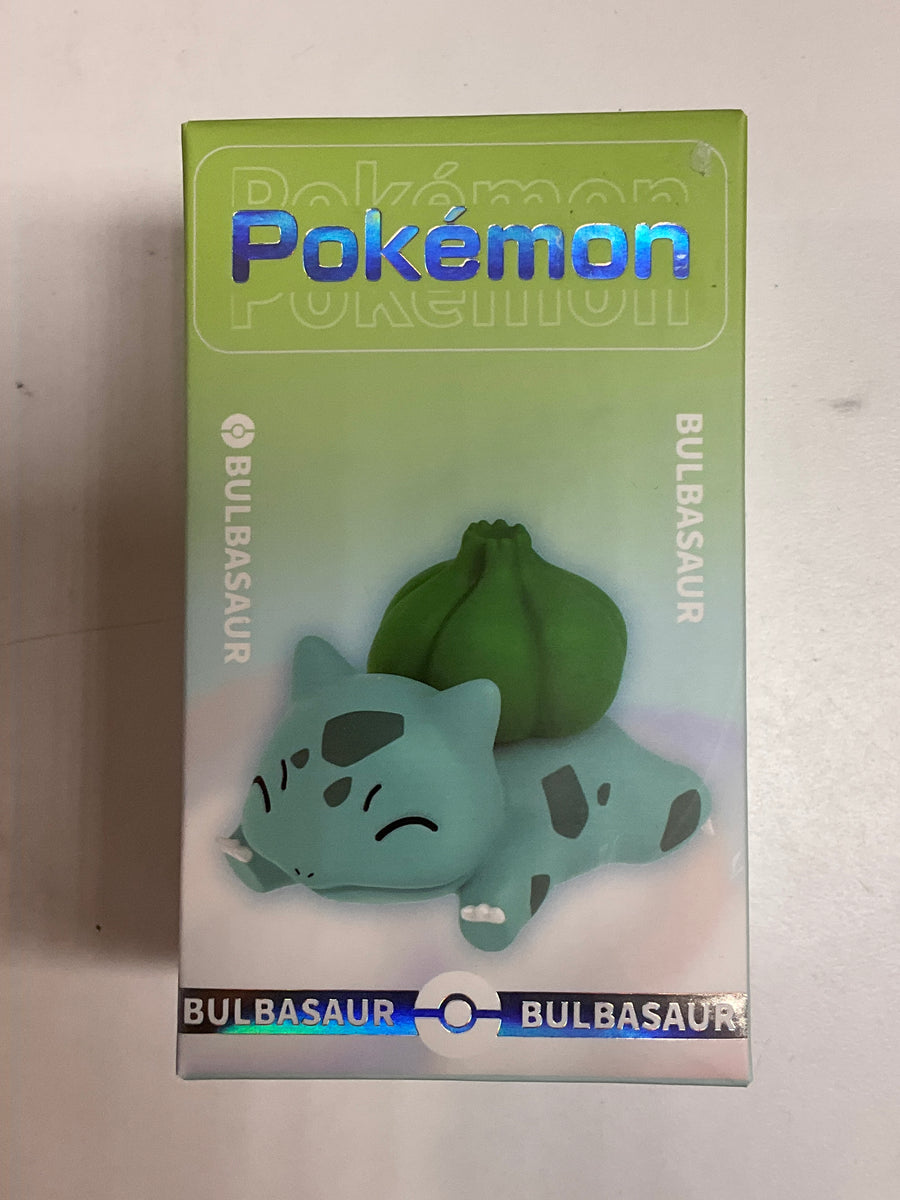 Pokemon Sleeping Bulbasaur Figure – True Believers Gaming and Collectibles