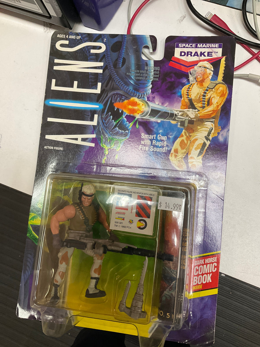 Kenner Aliens Space Marine Drake Action Figure – True Believers Gaming ...
