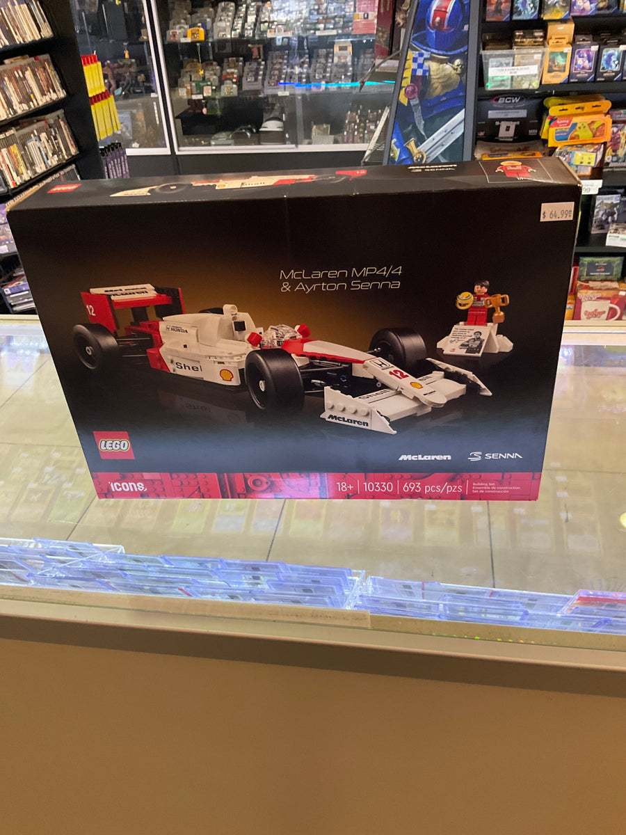 LEGO Icons Mclaren MP4/4 & Ayrton Senna – True Believers Gaming and ...