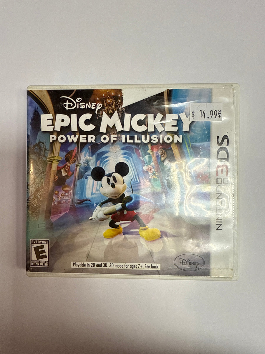 Nintendo 3DS Disney Epic Micky Power of Illusion – True Believers ...