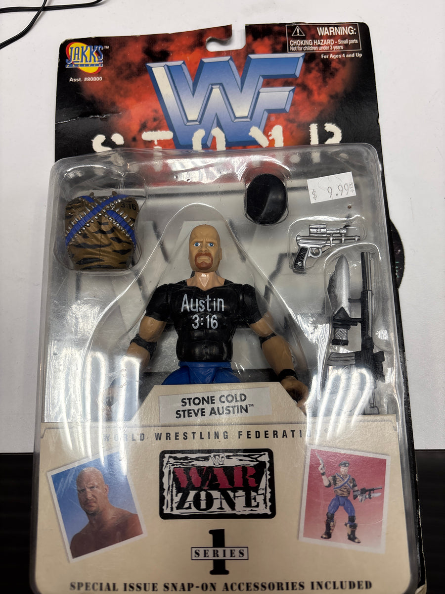 Jakks Pacific WWF STOMP Stone Cold Steve Austin Figure – True Believers ...
