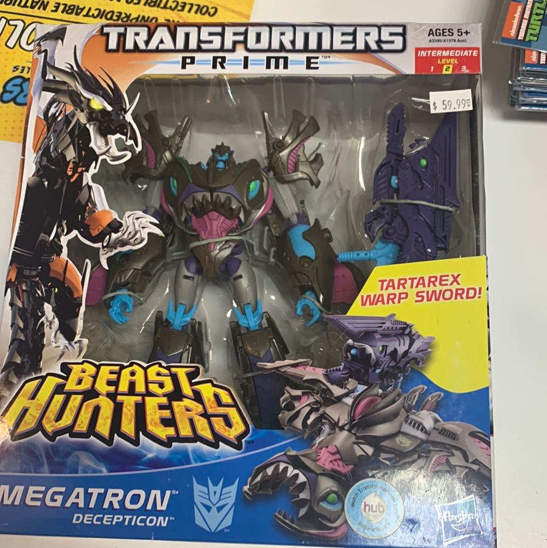 Hasbro Transformers Beast Hunters Megatron Decepticon – True Believers ...