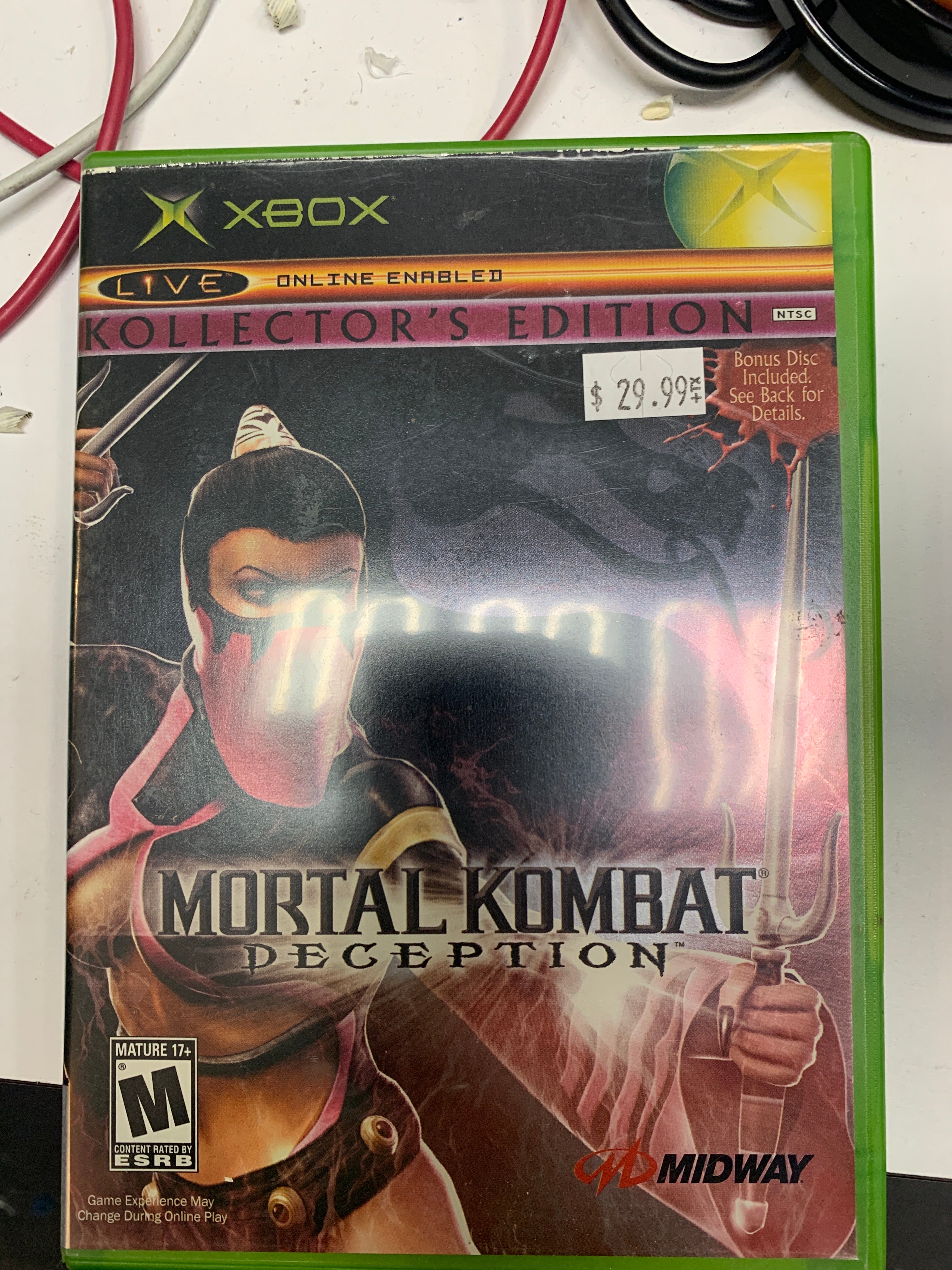 Xbox Mortal Kombat Deception Collector’s Edition – True Believers ...