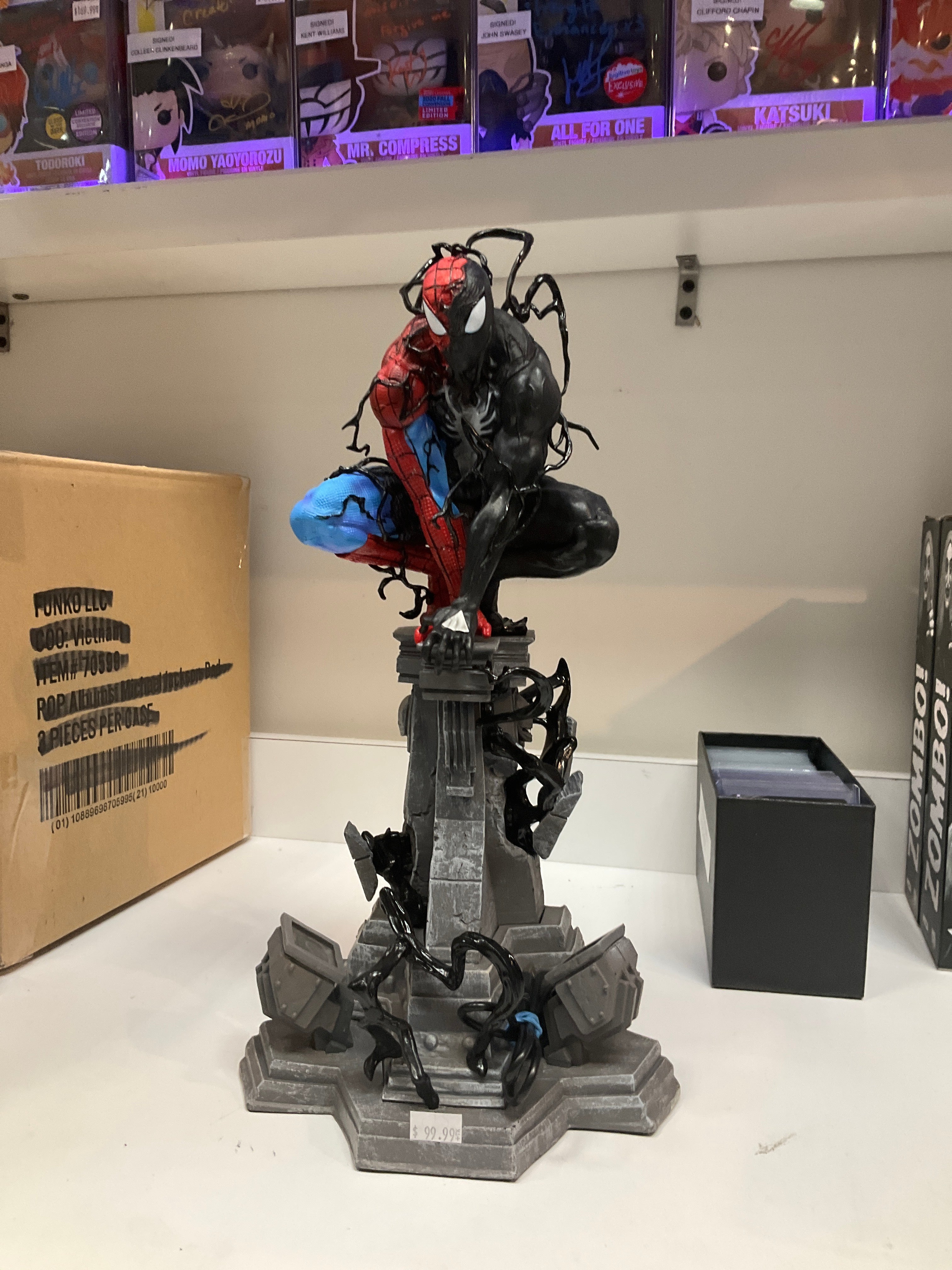 Marvel Spider Man Symbiotic Statue – True Believers Gaming and Collectibles