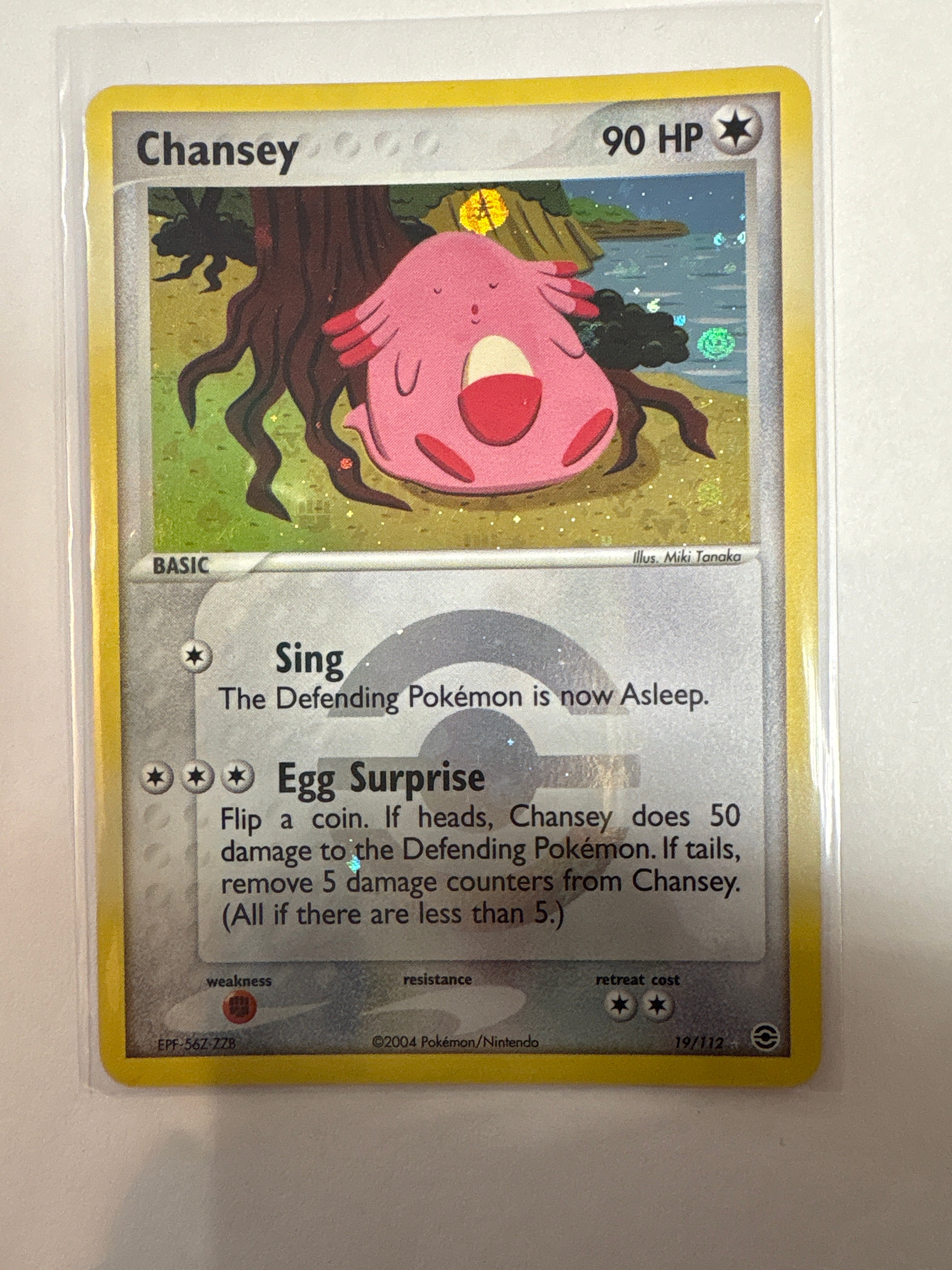 Pokémon TCG EX FireRed & LeafGreen Chansey 19/112 – True Believers ...