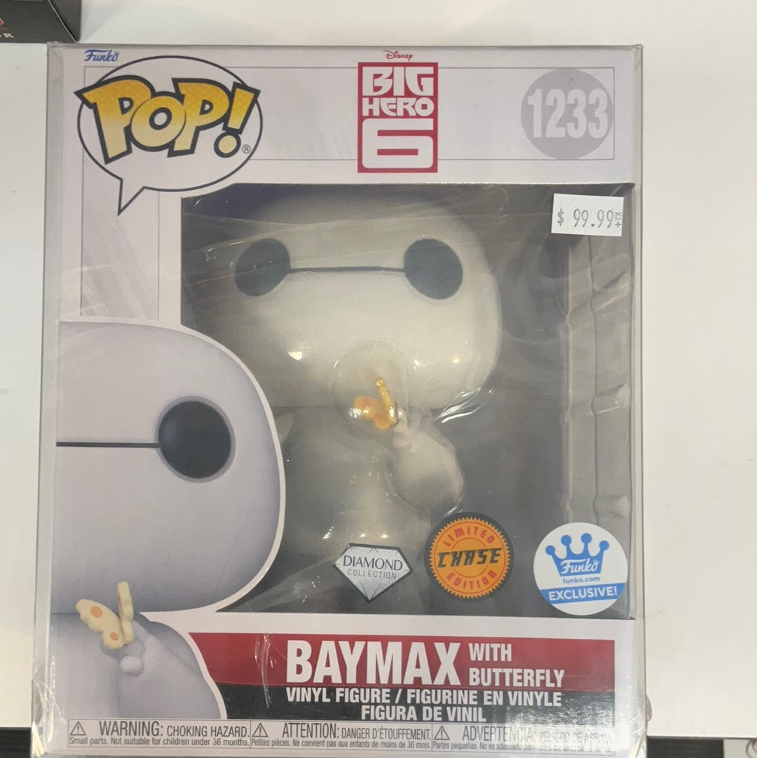 Funko Pop Disney Big Hero 6 Baymax with Butterfly Funko.com Exclusive ...