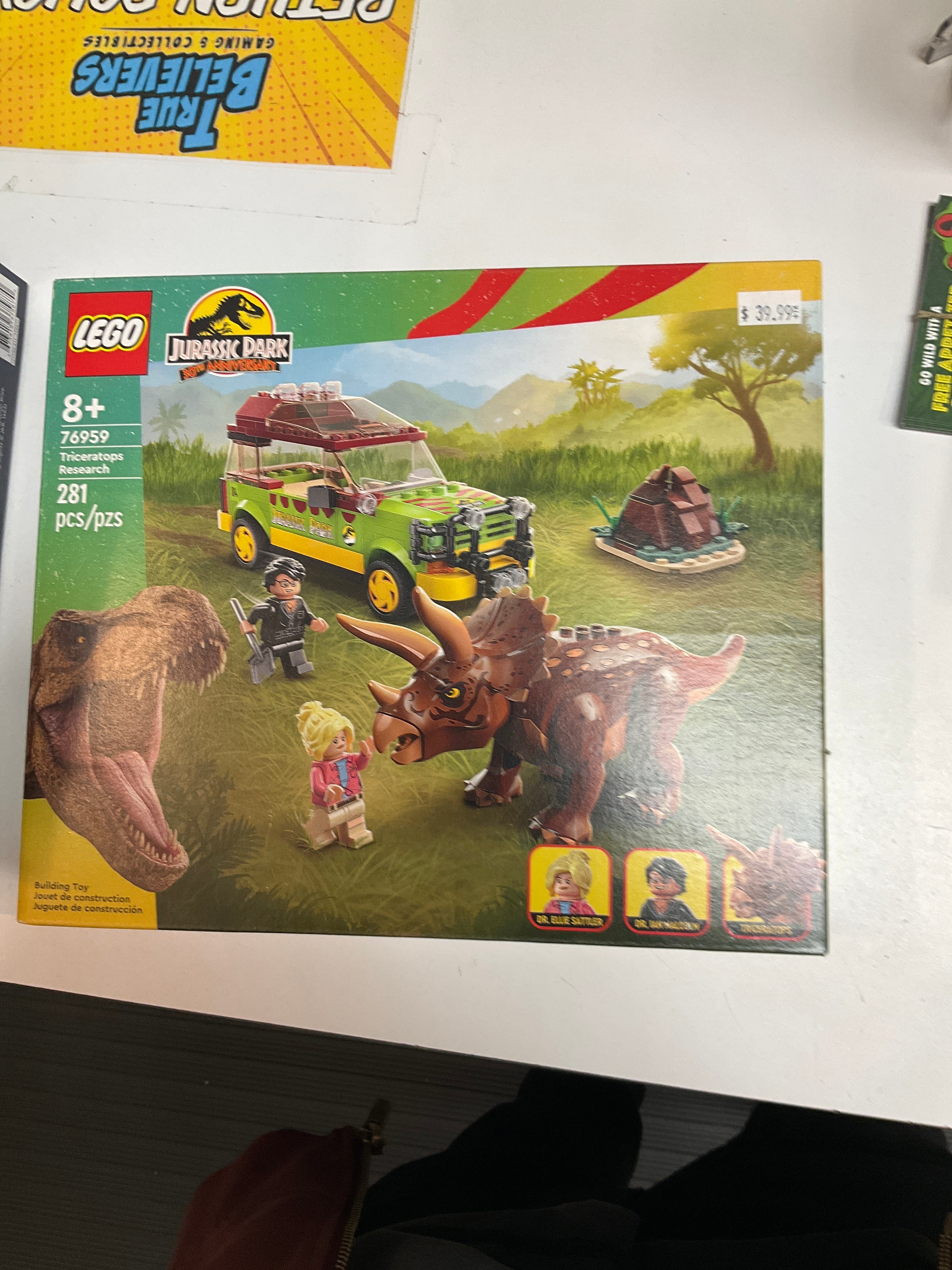 LEGO Jurassic Park 30th Anniversary Triceratops Research – True ...