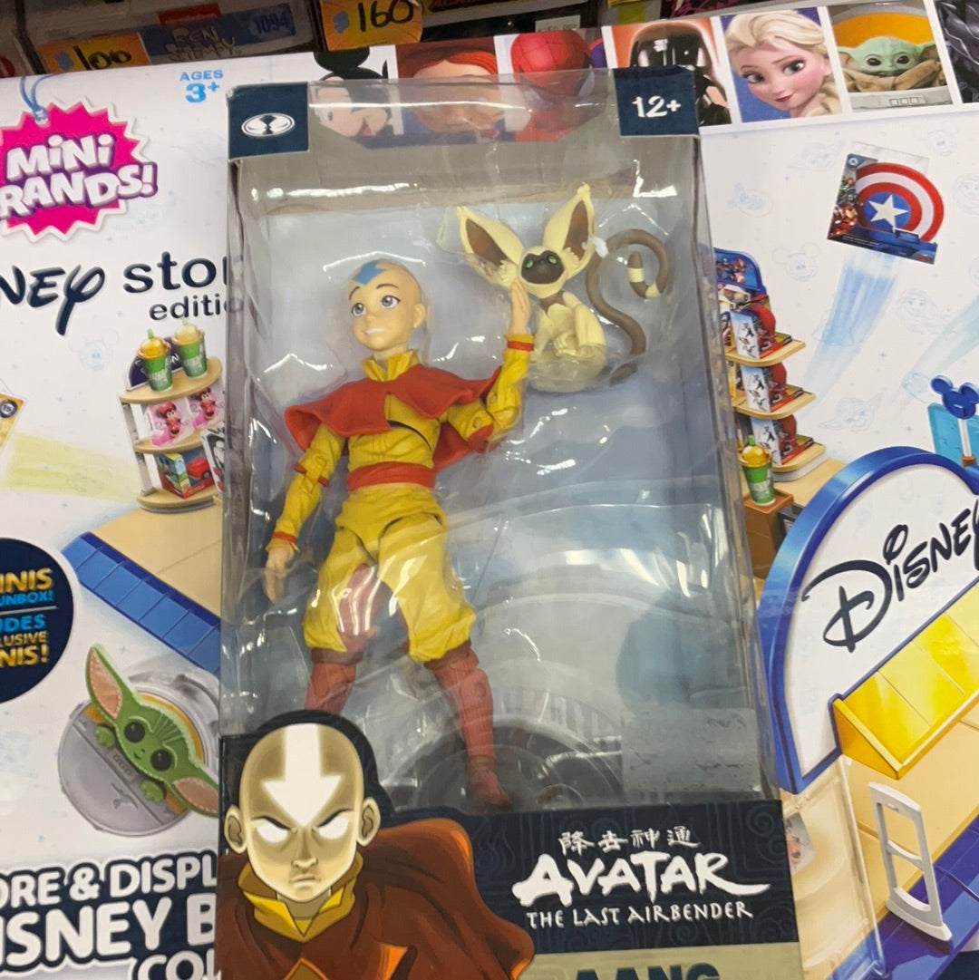 Avatar the Last Airbender Aang with Momo Figure – True Believers Gaming ...