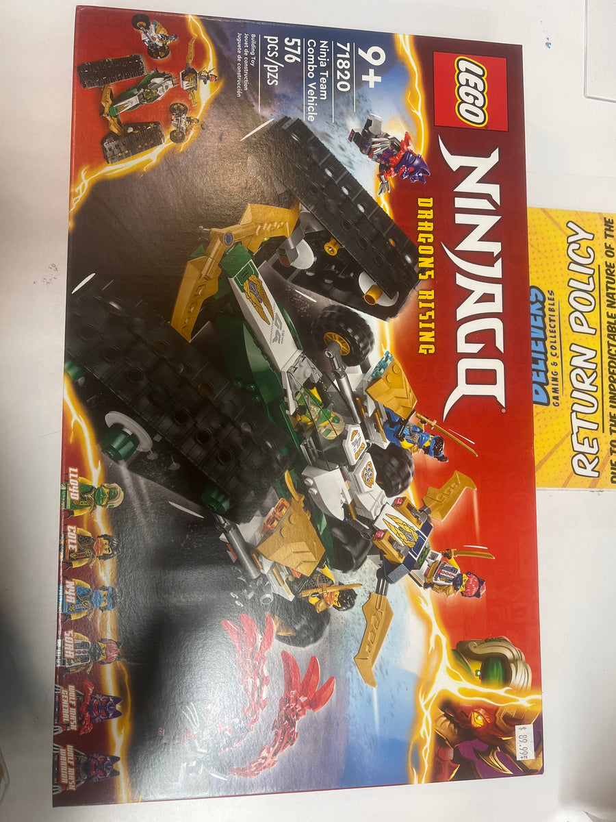 Lego Ninjago Dragons Rising Ninja Team Combo Vehicle 71820 – True ...