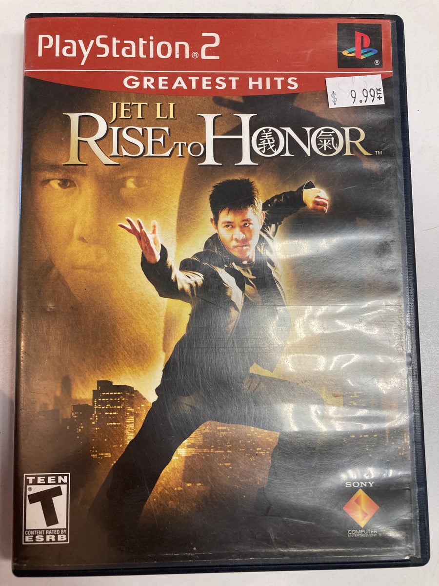 Playstation 2 Jet Li Rise of Honor Game – True Believers Gaming and ...