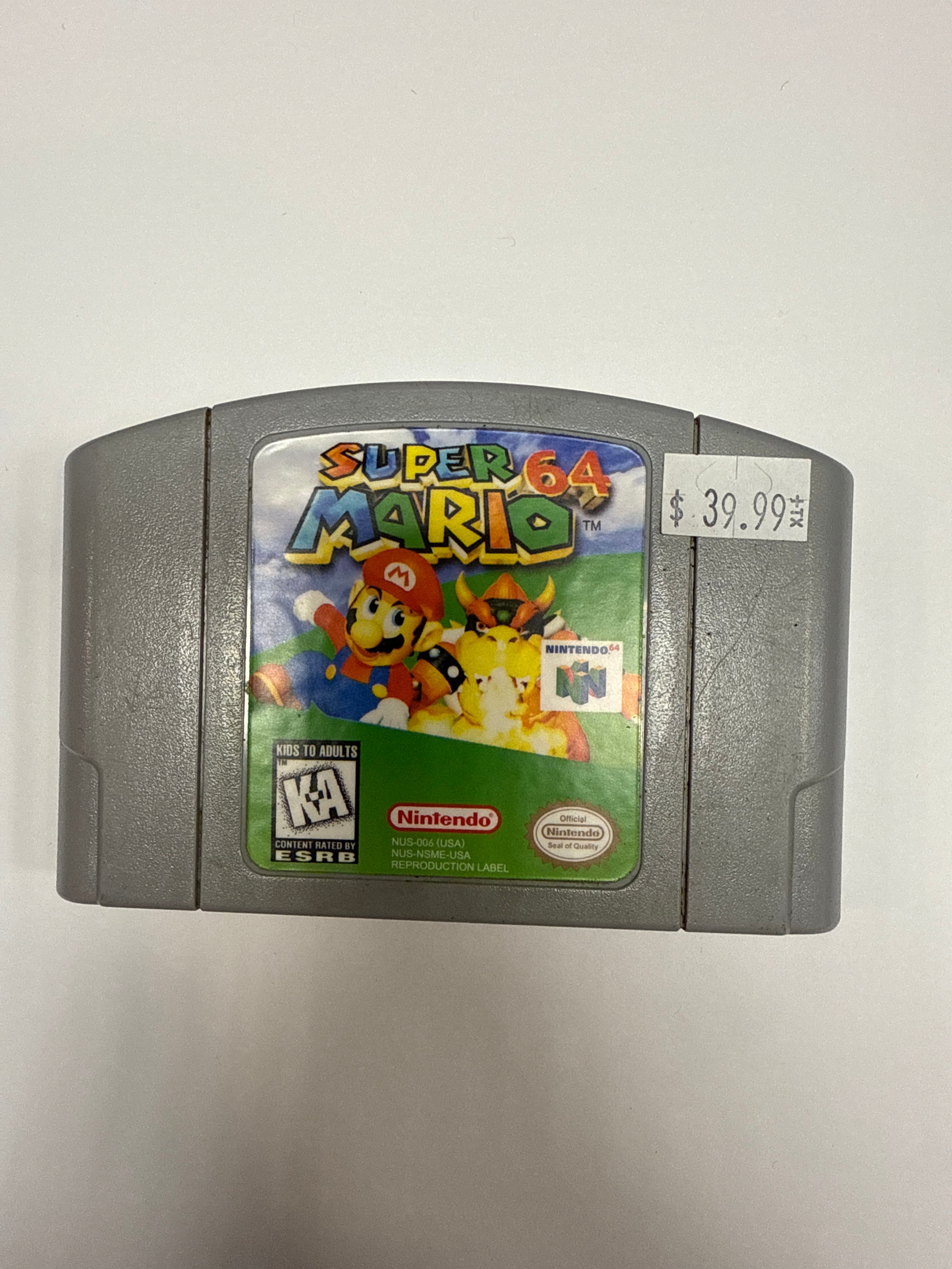 N64 Super Mario 64 – True Believers Gaming and Collectibles