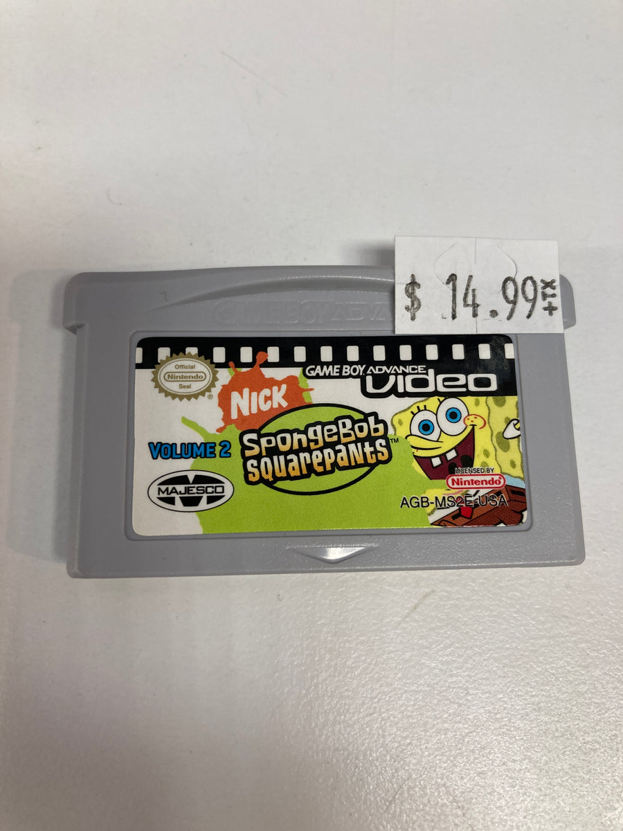 Nintendo Gameboy Advance SpongeBob SquarePants Volume 2 Game – True ...