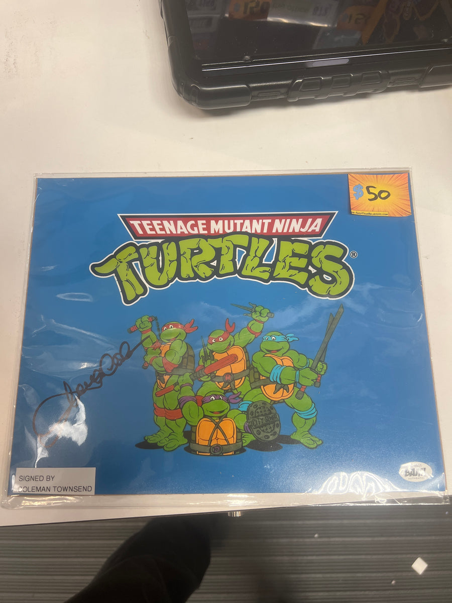 TMNT Signed poster by Coleman Townsend – True Believers Gaming and ...