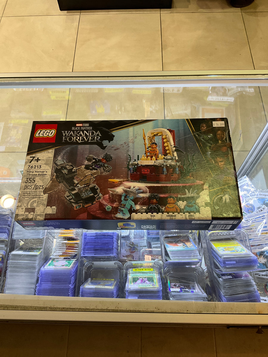 LEGO Black Panther Wakanda Forever King Namors Throne Room – True ...