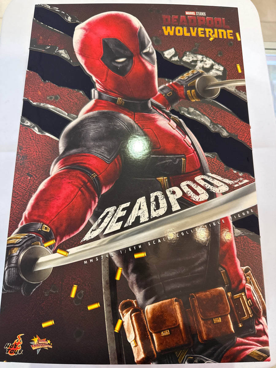 Hot Toys Movie Masterpiece Marvel Studios Deadpool Wolverine Deadpool ...
