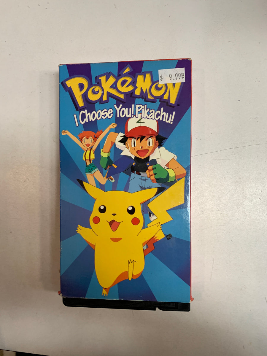 Nintendo Viz Media Pokémon I Choose You! VHS – True Believers Gaming ...