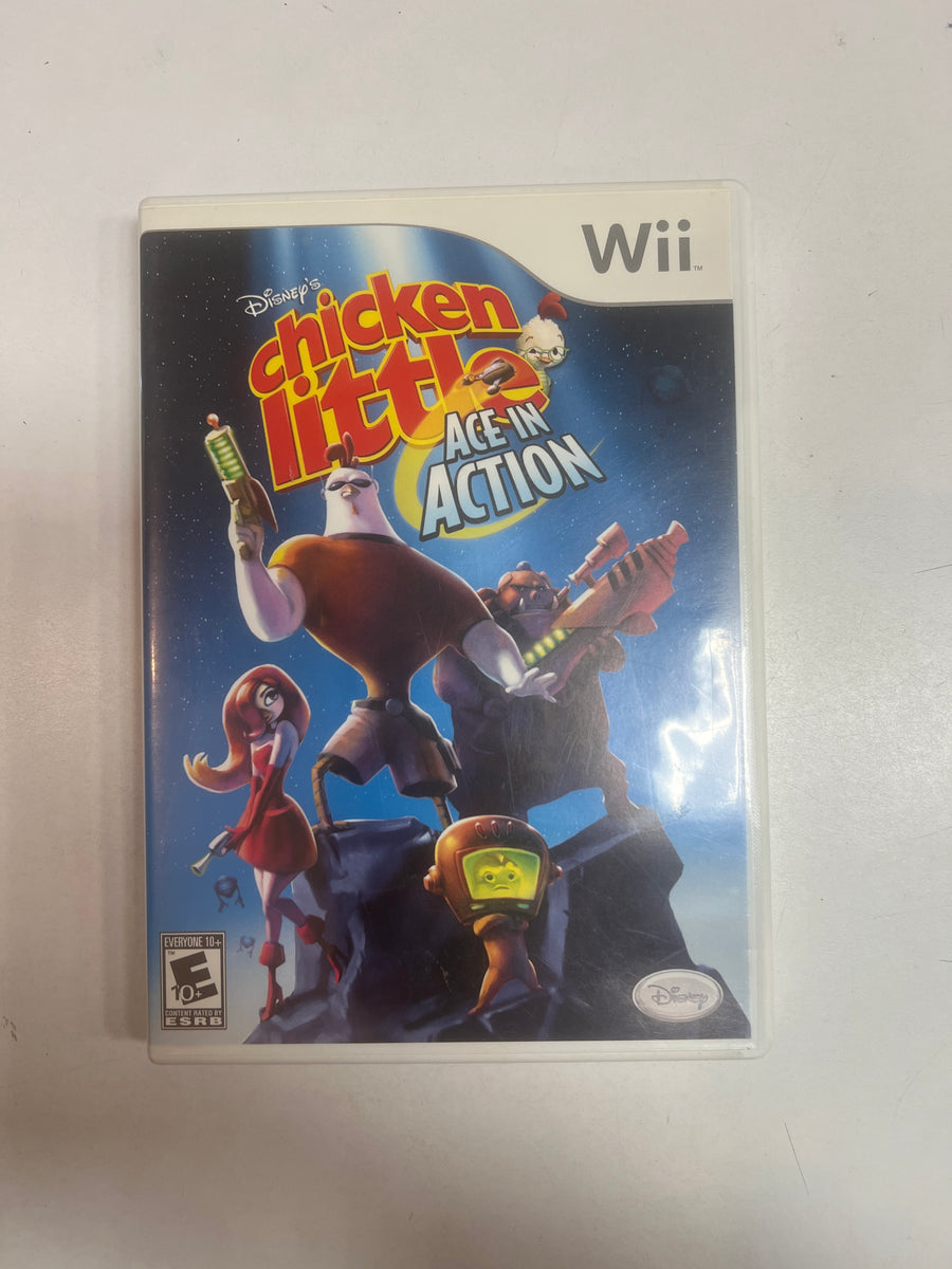 Wii Disneys Chicken Little Ace in Action – True Believers Gaming and ...