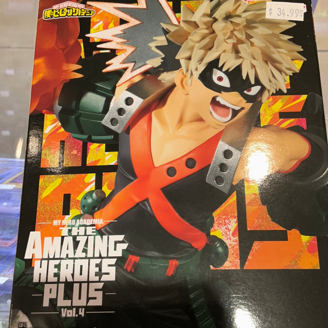 Bandai The Amazing Heroes Plus Vol.4 My Hero Academia Katsuki Bakugo ...