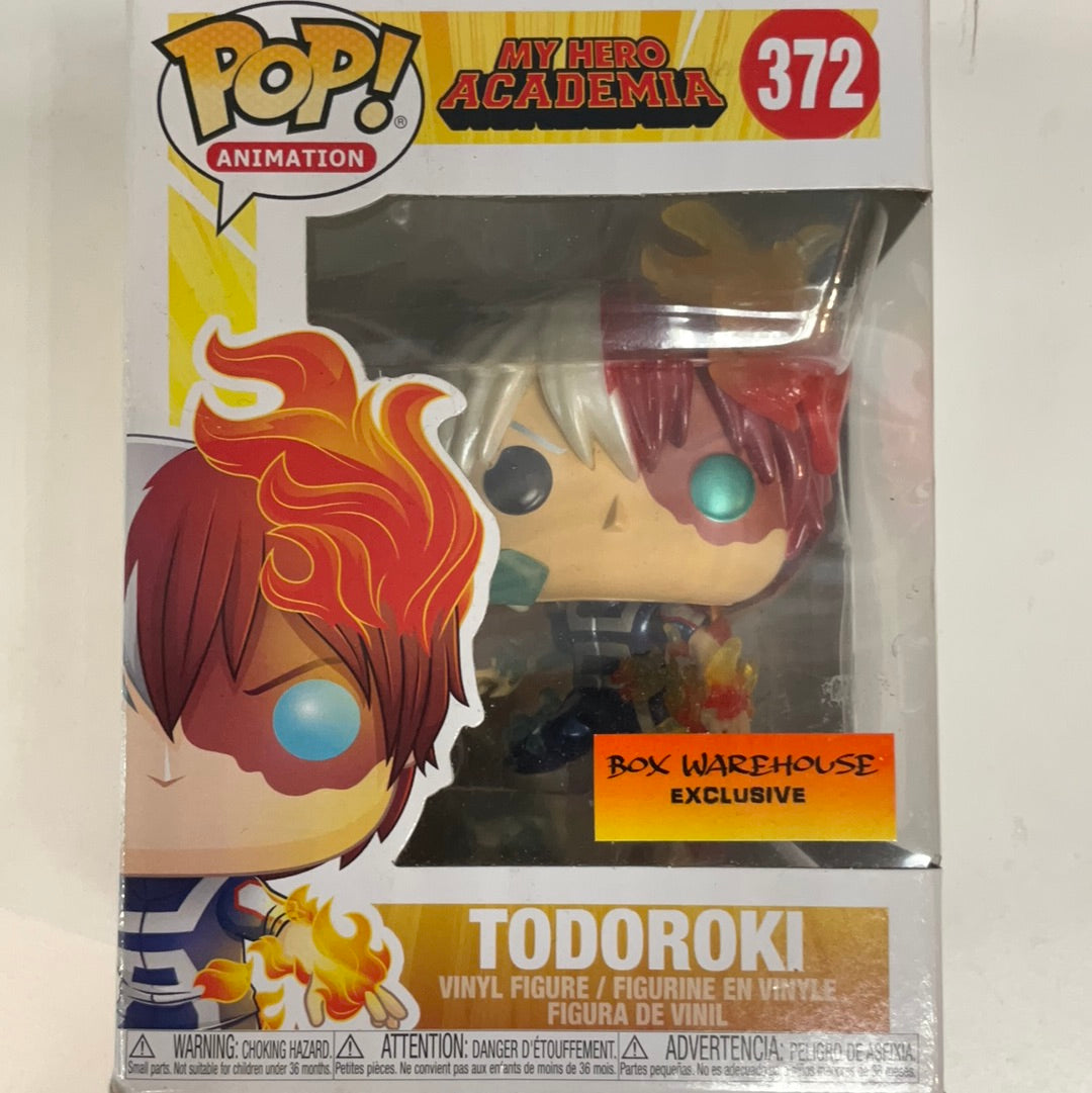 Funko Pop Animation My Hero Academia Todoroki #372 Box Warehouse Exclu ...